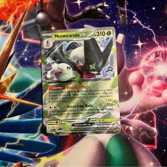 Pokemon | Other | Pokmon Meowscarada Ex Card Paldea Evolved | Poshmark